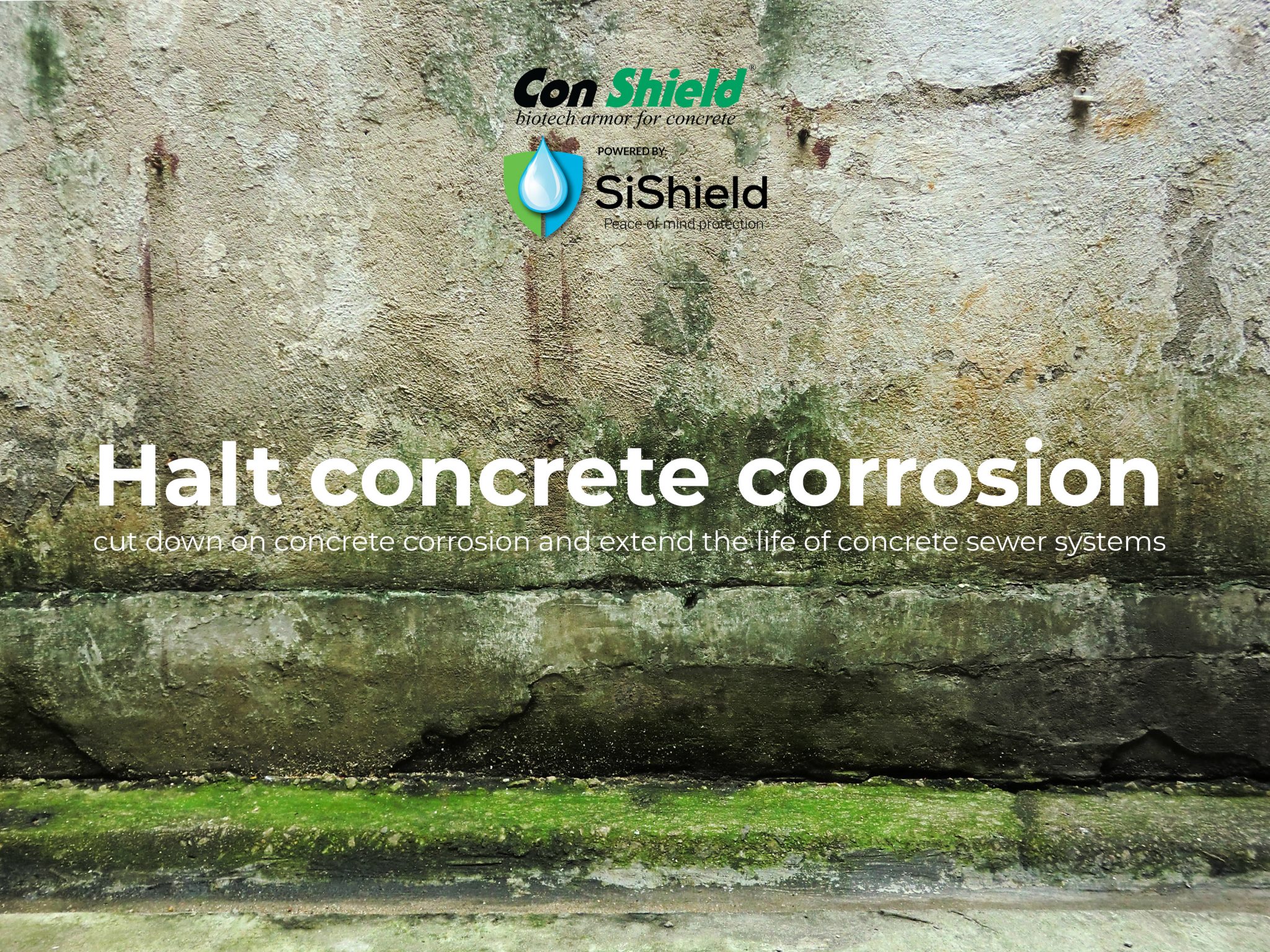 Manhole Rehabilitation Products | Conshield is Biotech Armor For Concrete
